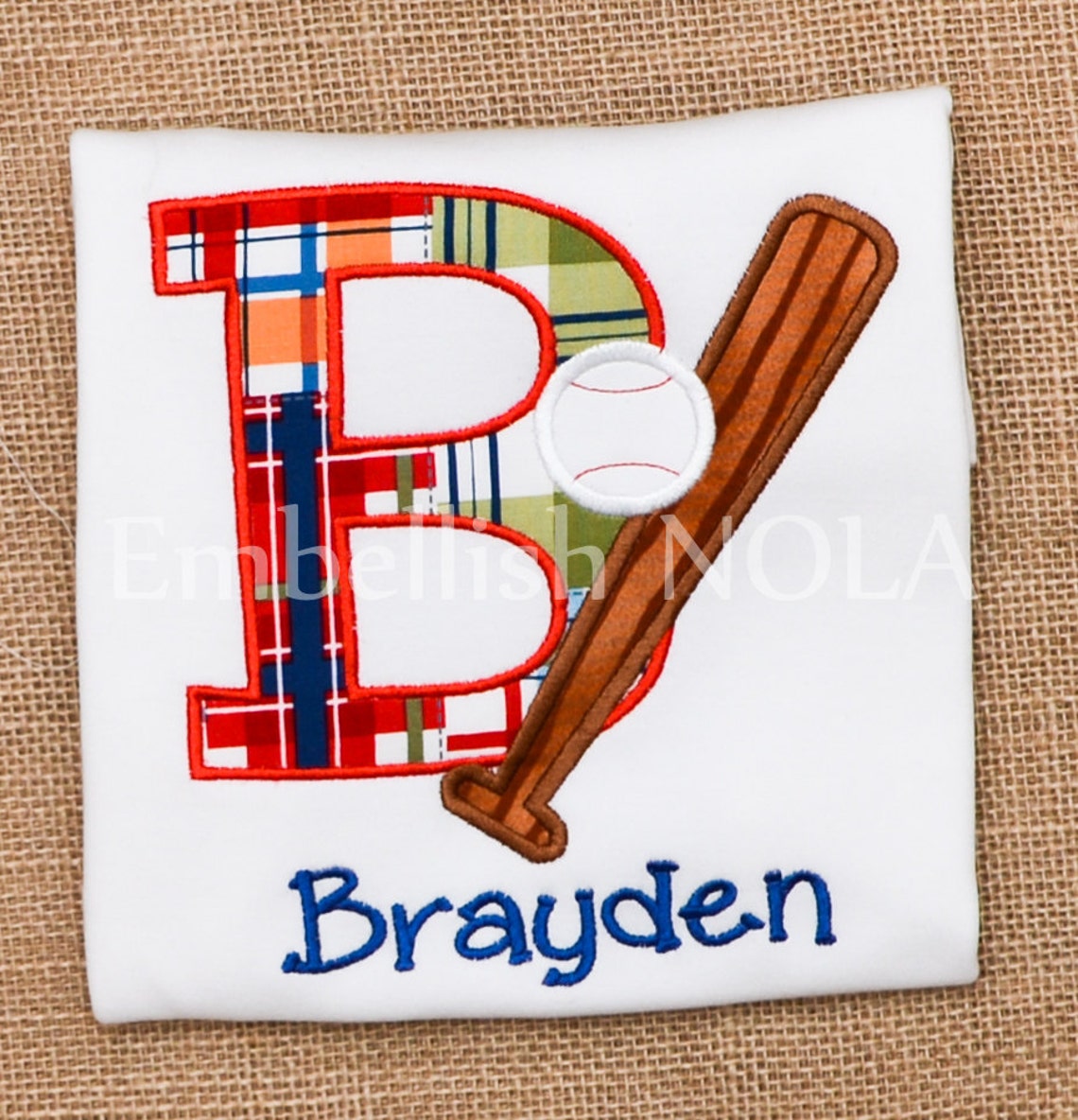 Baseball Letter Applique Shirt or Bodysuit - Etsy