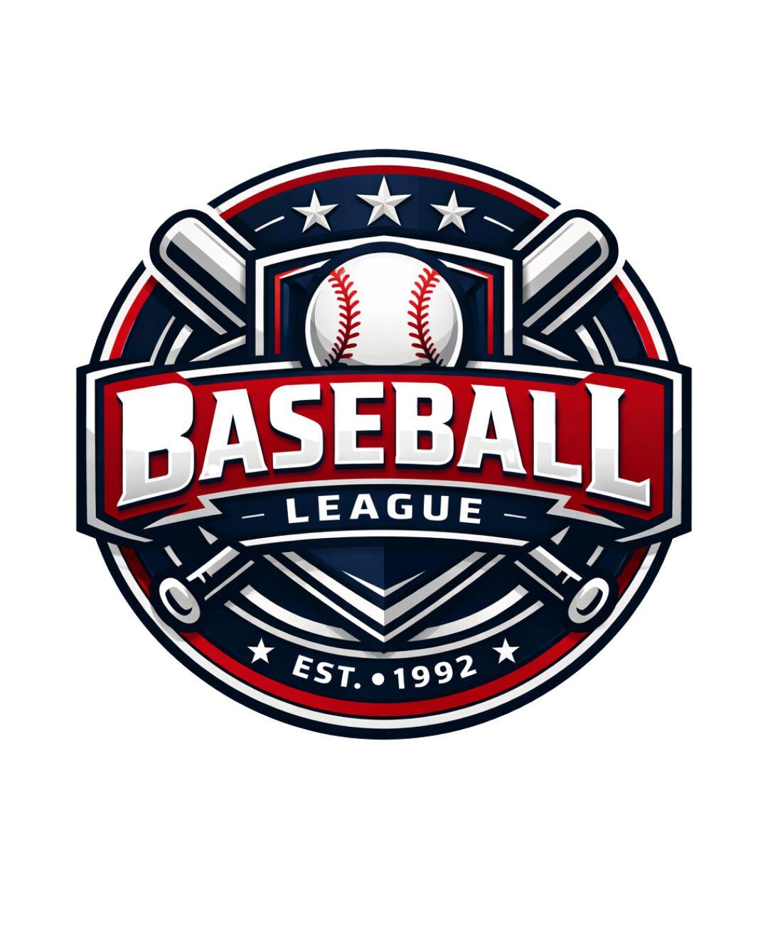 Baseball League Vintage Sports Logo PNG, Retro Baseball Season Graphic ...