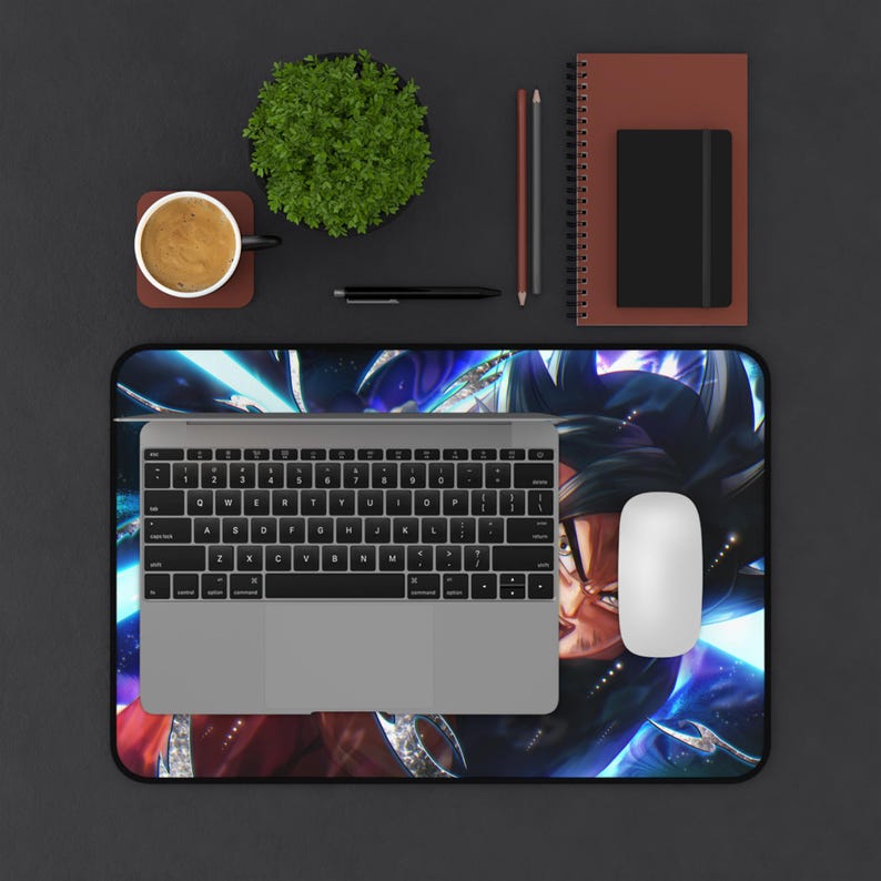 Dragon Ball Desk Pad | Goku UI Anime Gaming Mat - Etsy