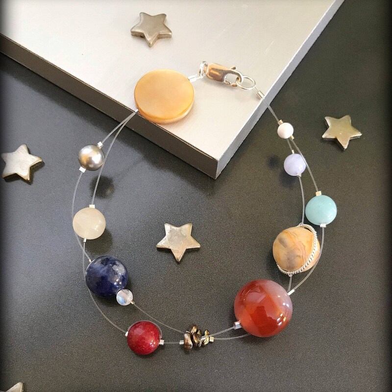 Solar System Jewelry - Etsy