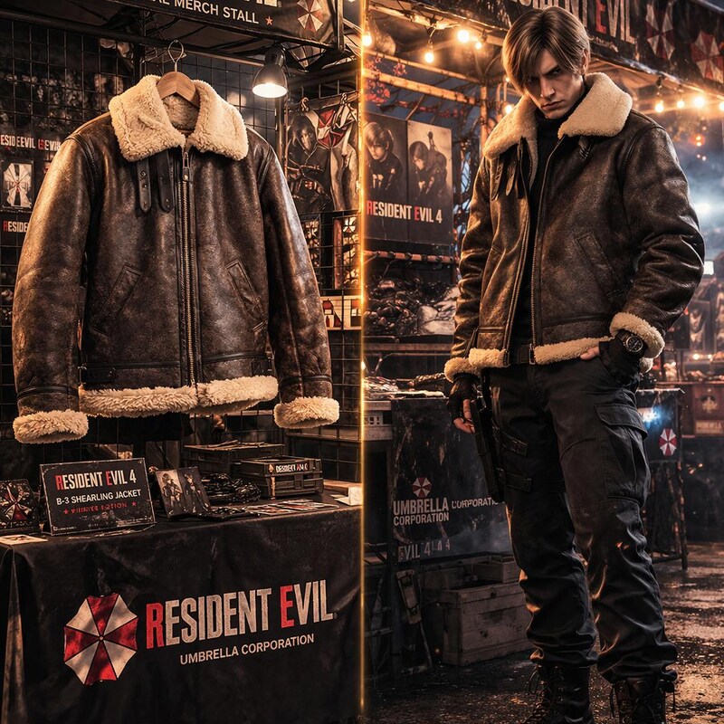 Leon Kennedy Re4 Costume - Etsy