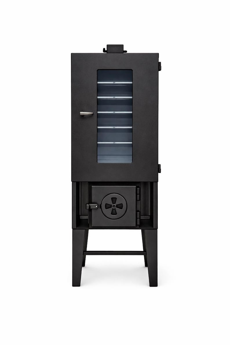 DIY Steel Smoker Plans – Laser Ready Files, Vertical Smoker Design - Etsy