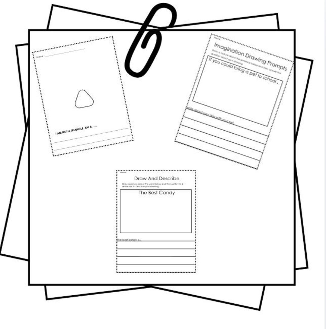 Creative Drawing / Writing Prompts Mega Pack - Etsy