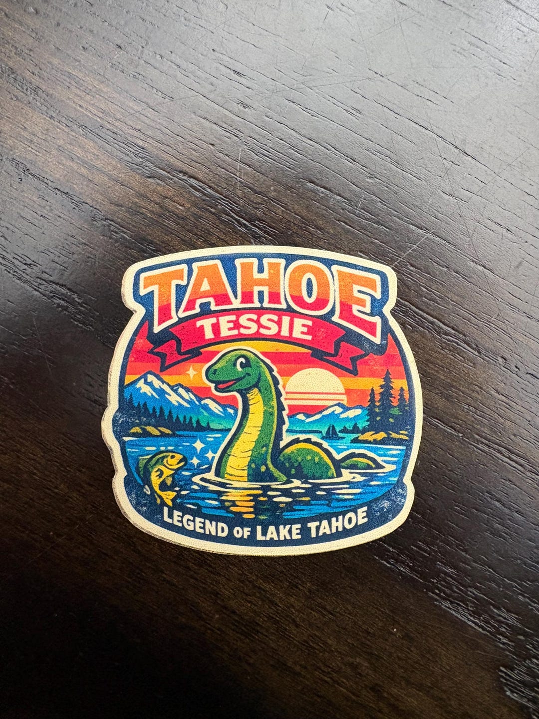 Tahoe Tessie Sticker | Legend of Lake Tahoe - Etsy