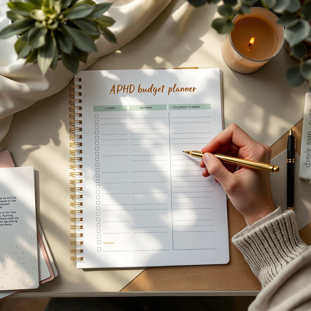 ADHD Budget Planner for Women | Impulse Spending Tracker ...