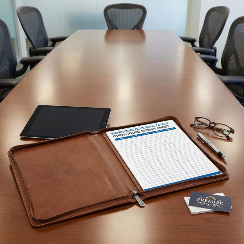 Real Estate Open House Sign-in Sheet | Visitor Tracker (digital ...