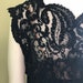 Stunning 1950's Lace Mark Luker Black Dress - Etsy