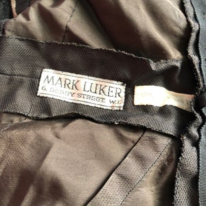 Stunning 1950's Lace Mark Luker Black Dress - Etsy