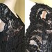 Stunning 1950's Lace Mark Luker Black Dress - Etsy