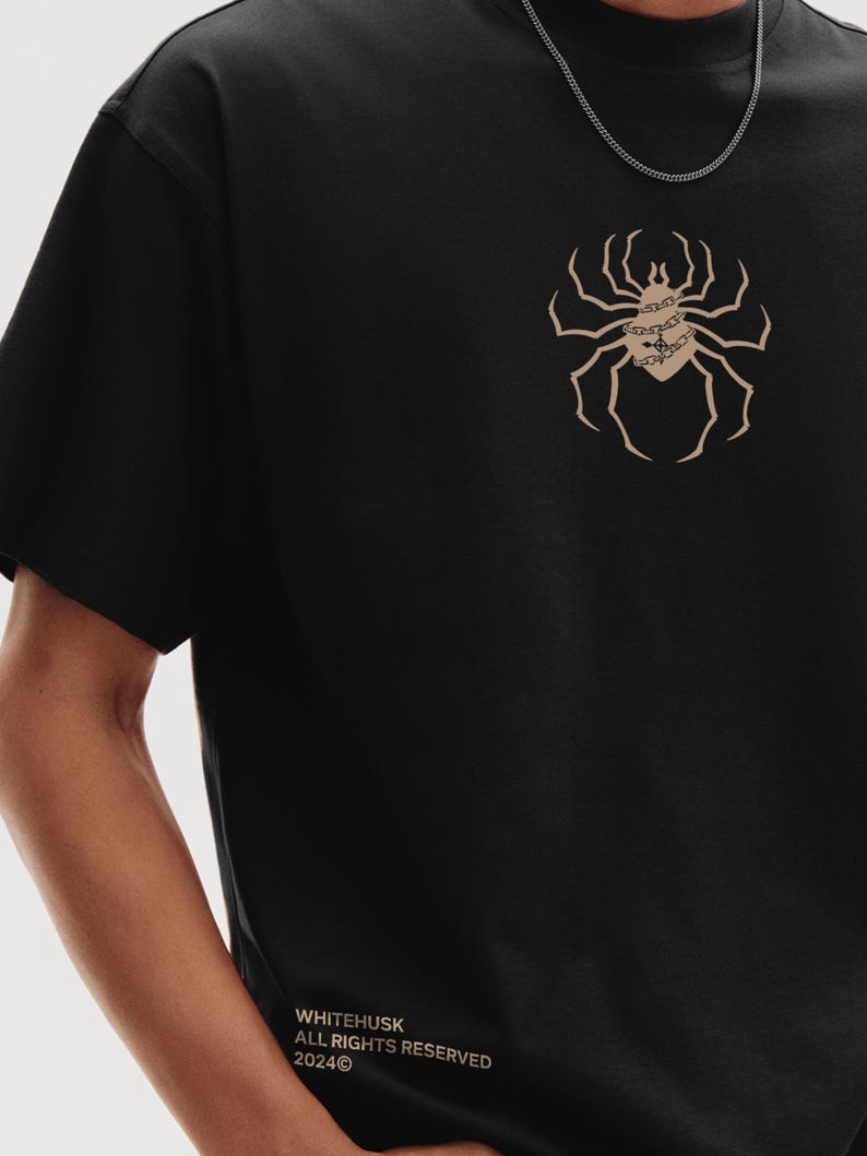 Chain of Judgement - Oversized T-shirt - White Husk - Etsy