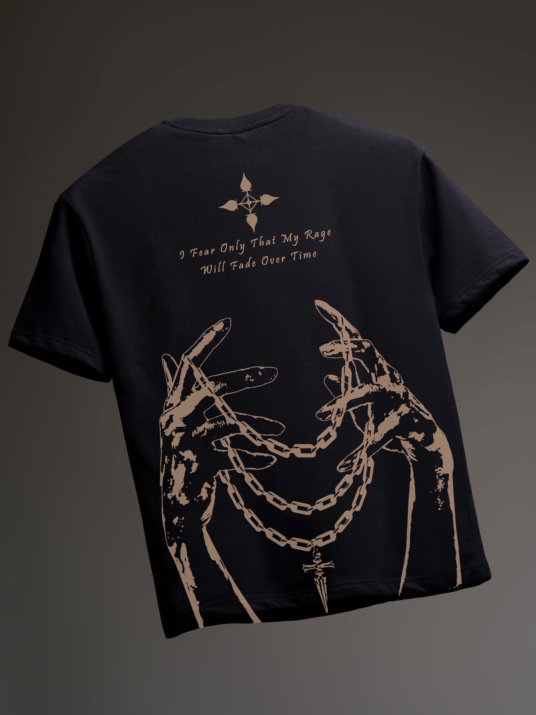 Chain of Judgement - Oversized T-shirt - White Husk - Etsy