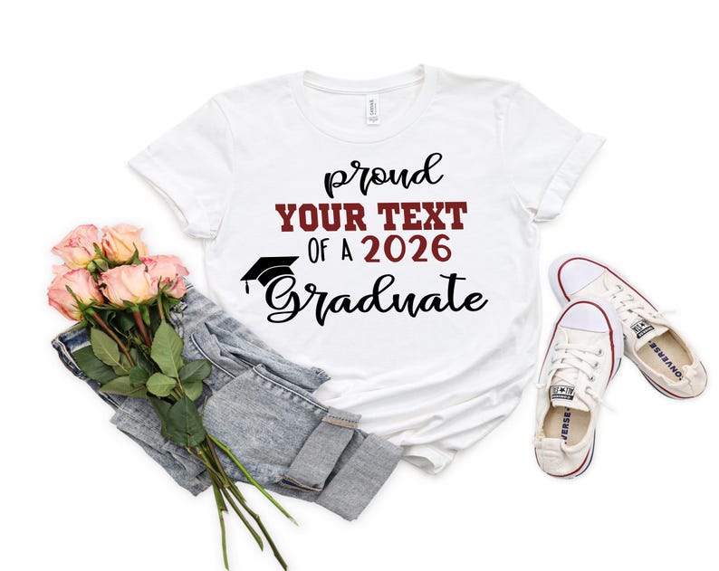 Proud Graduation Family Shirts 2026 Grandpa Dad Brother Matching Tee ...
