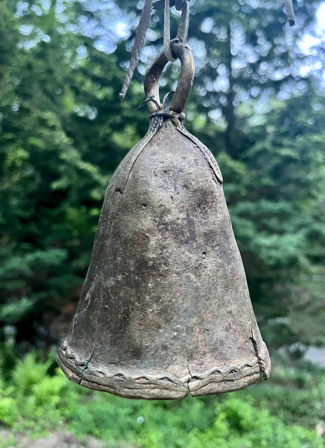 Antique Benue Bronze Cow Bell Nigeria - Etsy