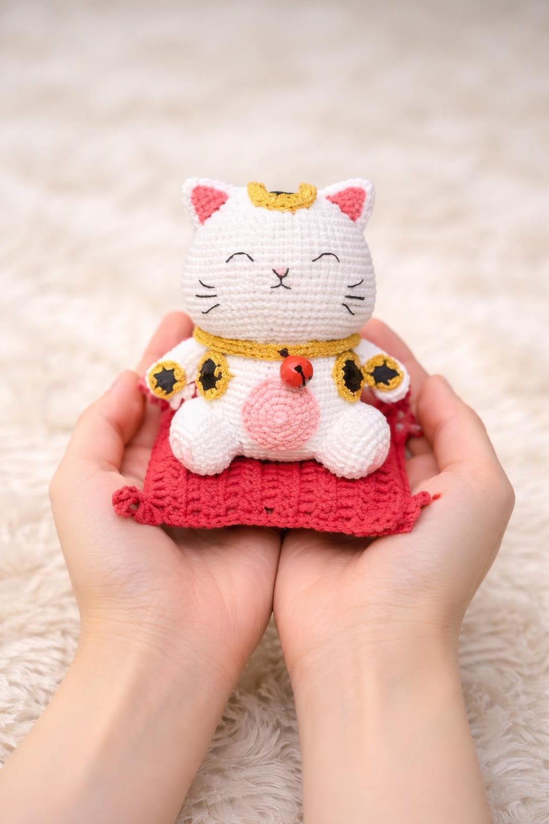 Japanese Lucky Cats Crochet Pattern - Etsy