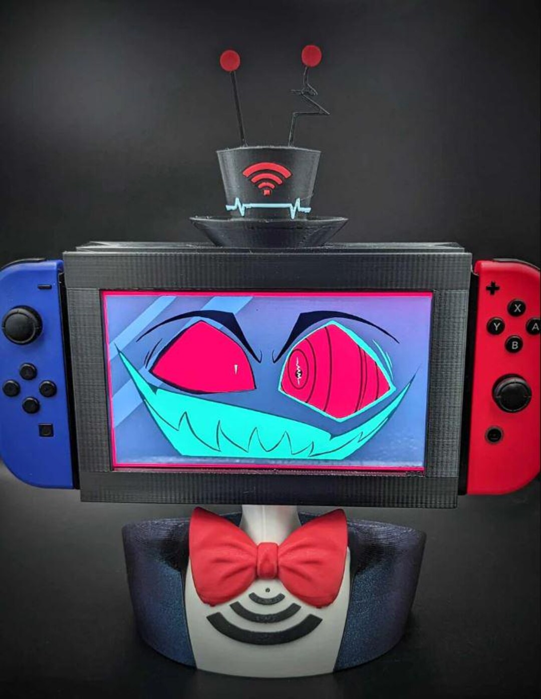 The Vox Dock - TV Hat - Hazbin Hotel | Bust Phone Stand - Nitendo ...