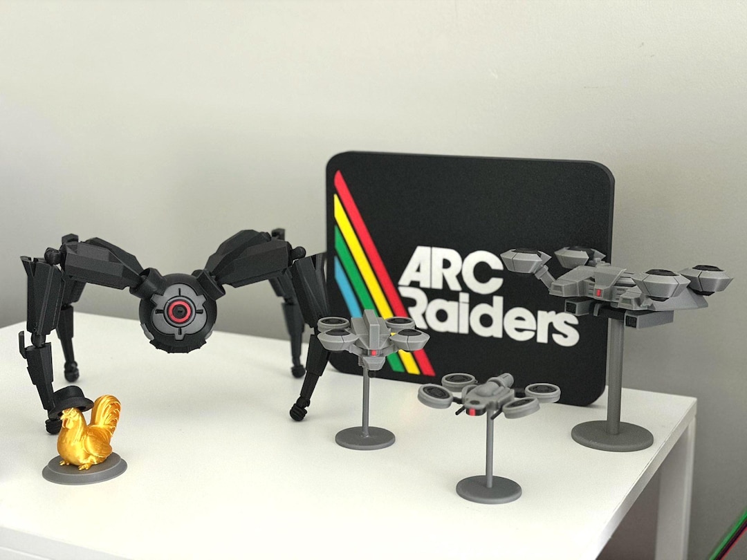Set Arc Raiders | Wasp, Hornet, Leaper, Rocketeer - Sci-fi Model ...