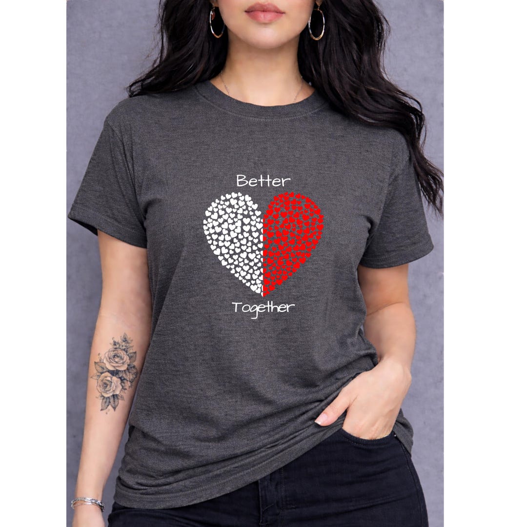 Better Together T-shirt – Couple Matching Tee - Etsy