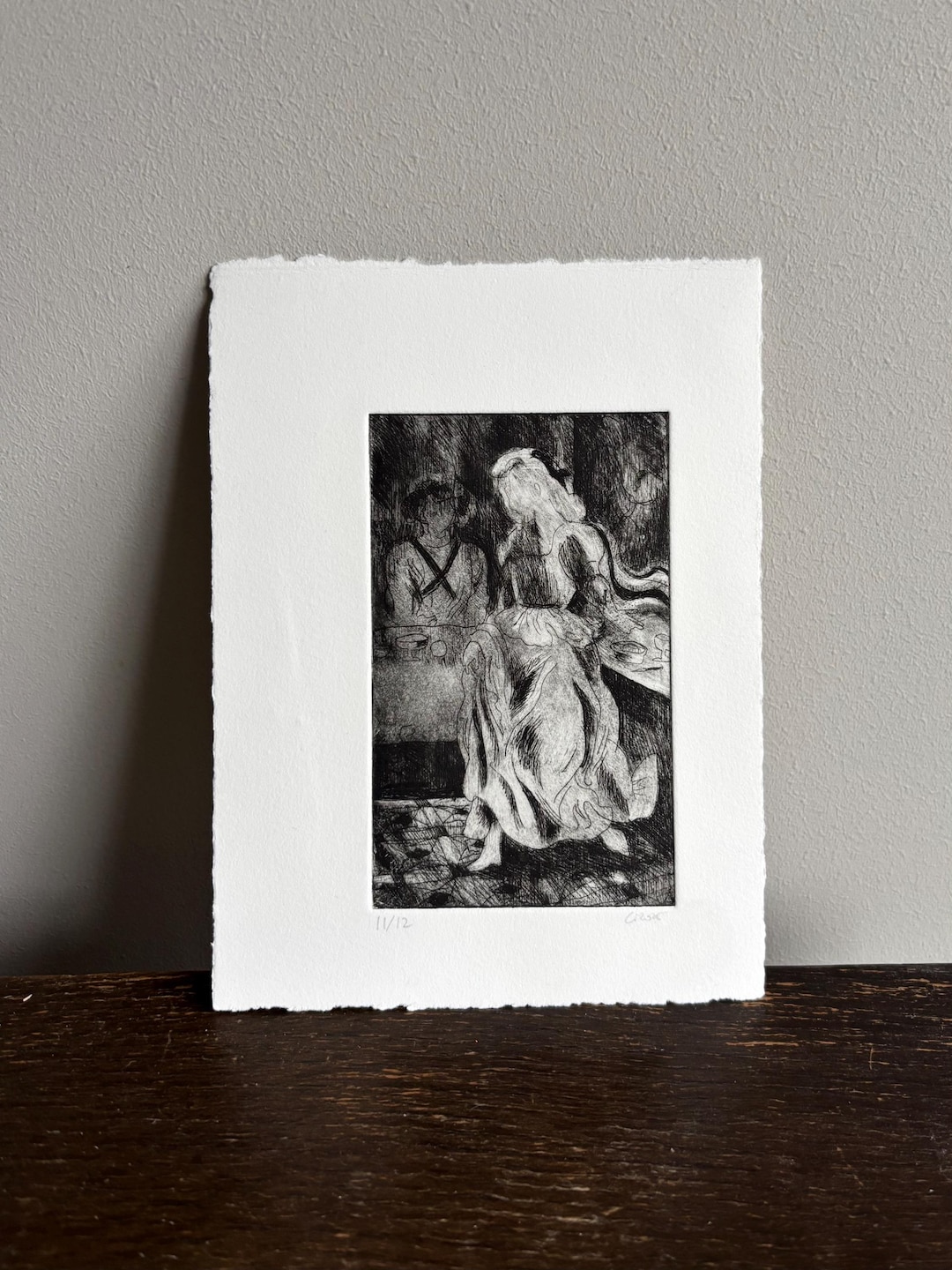 Original Signed Printmaking Etching Print on Paper– Contemporary ...