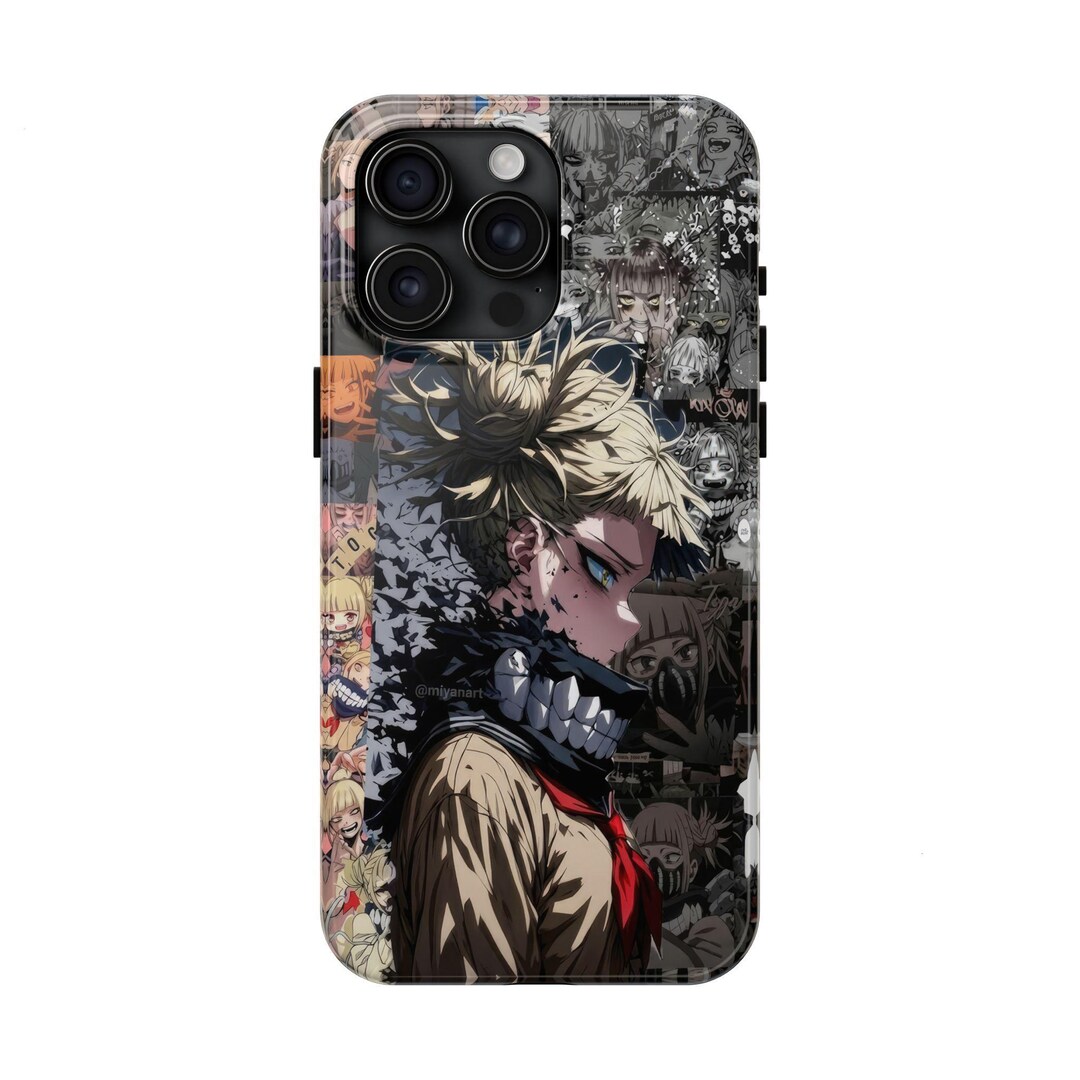 Toga Himiko My Hero Academia Anime Case iPhone 17 16 15pro, 14, 13, 12 ...