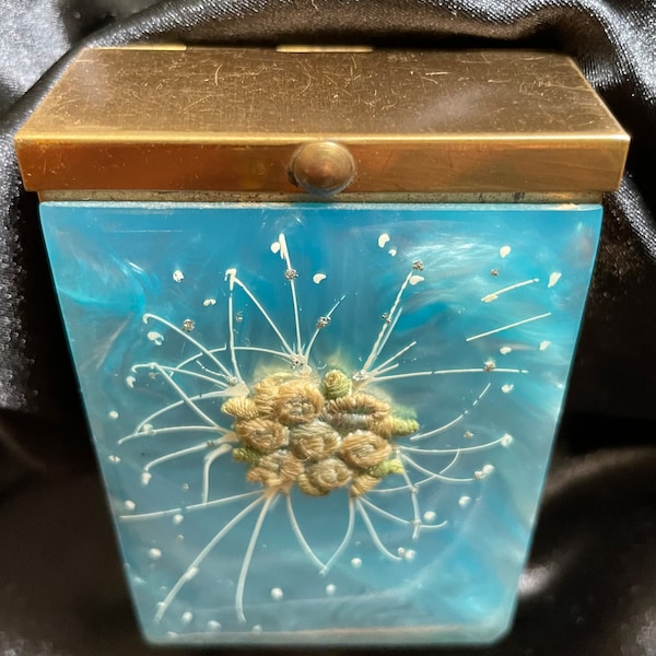 Blue Cigarette Case - Etsy