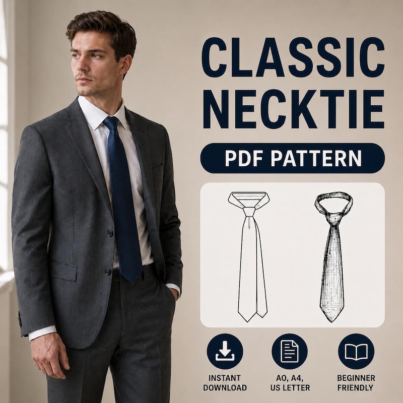Printable Necktie - Etsy
