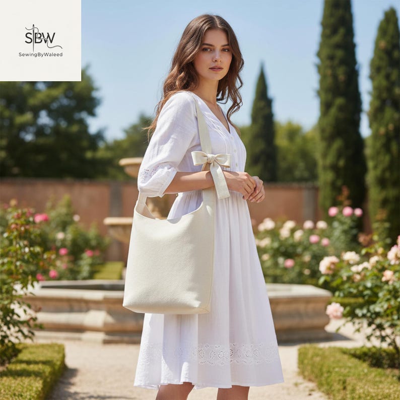 Tote Bag Sewing Pattern PDF | Easy DIY Tote Bag | Printable A0 A4 US Letter | Digital Download ...