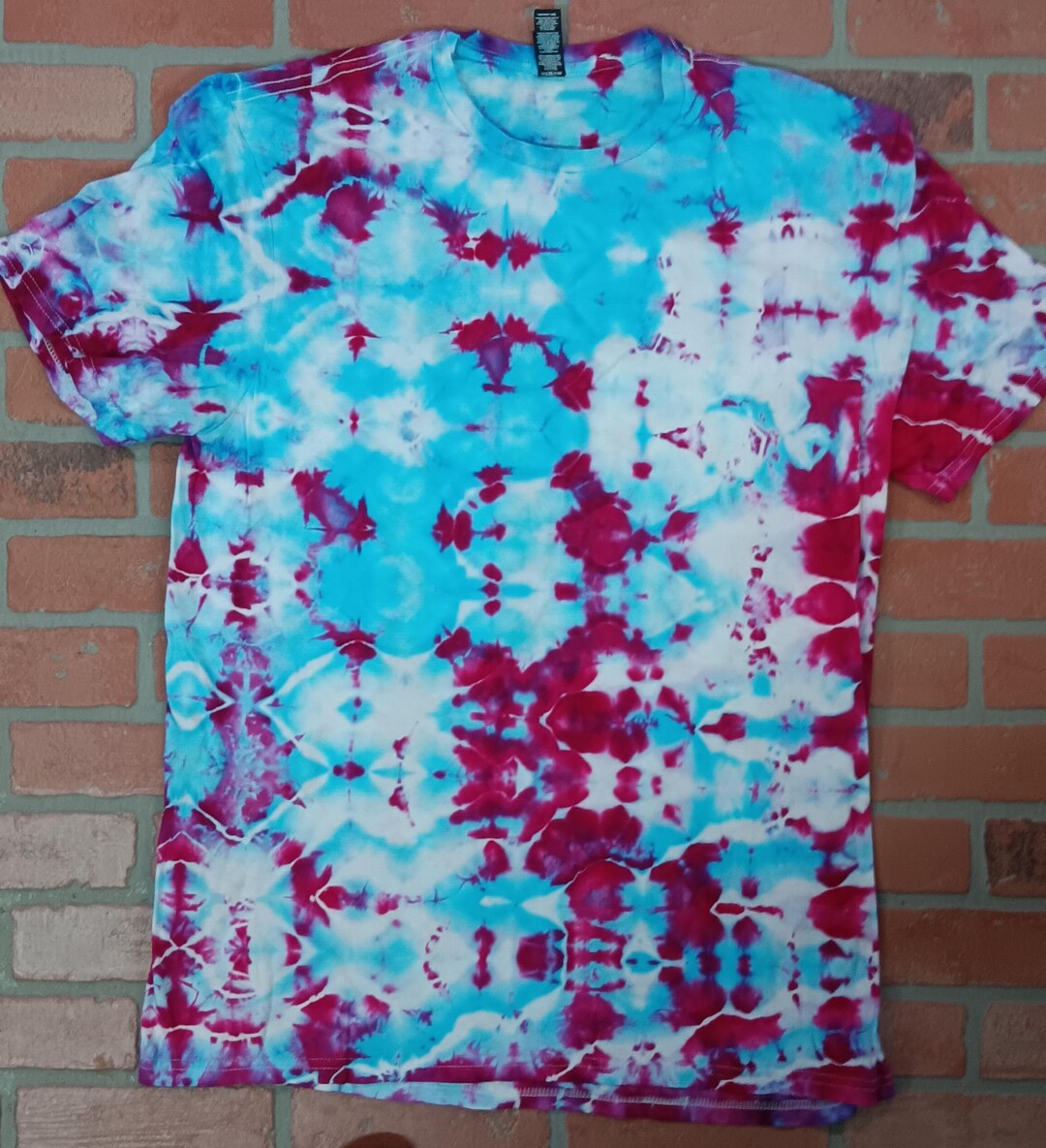 Colorful Ice Dyed Tie Dye, Hippie Clothes Men, Tye Dye Shirt Xlarge - Etsy