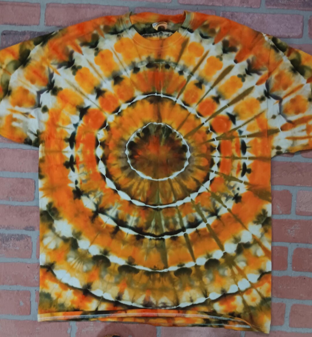 Colorful Ice Dyed Tie Dye, Hippie Clothes Men, Tye Dye Shirt Xlarge - Etsy