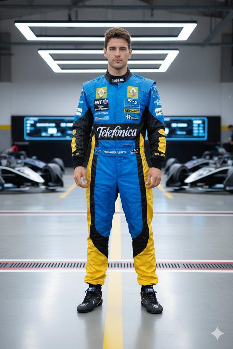 Custom F1 Inspired Go Kart Racing Suit | Professional Karting Outfit ...