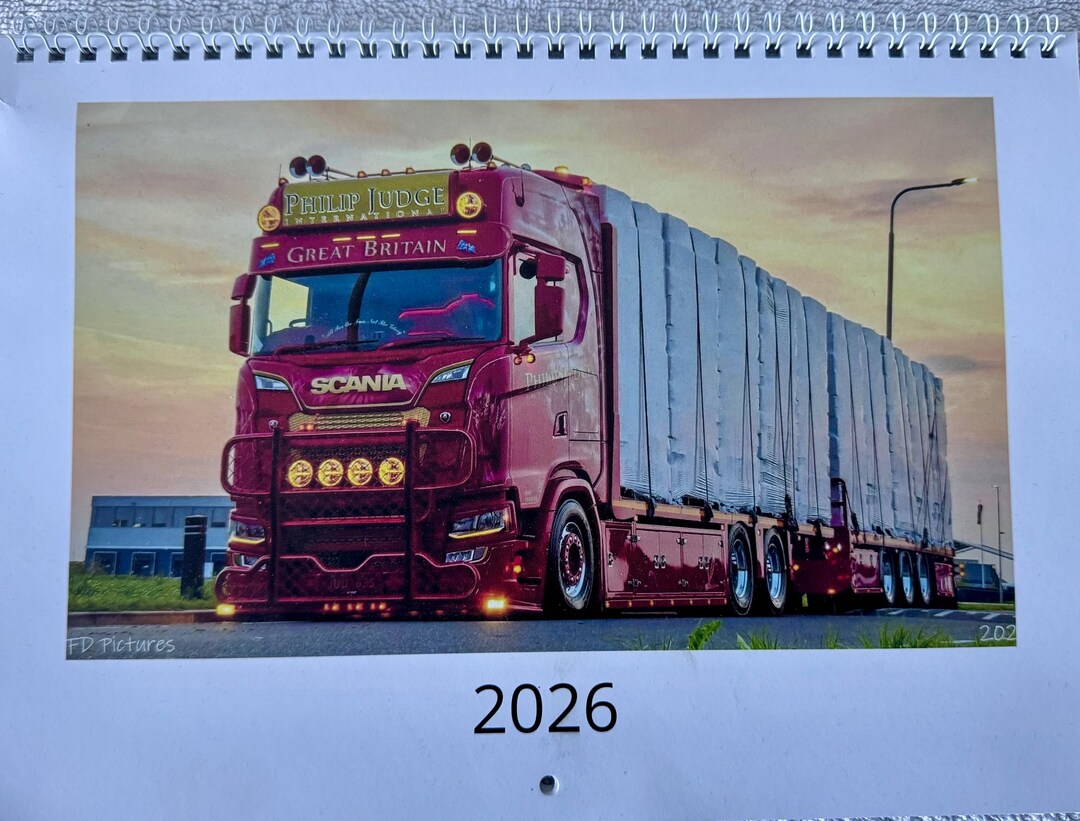 Philip Judge International Calendar - Etsy