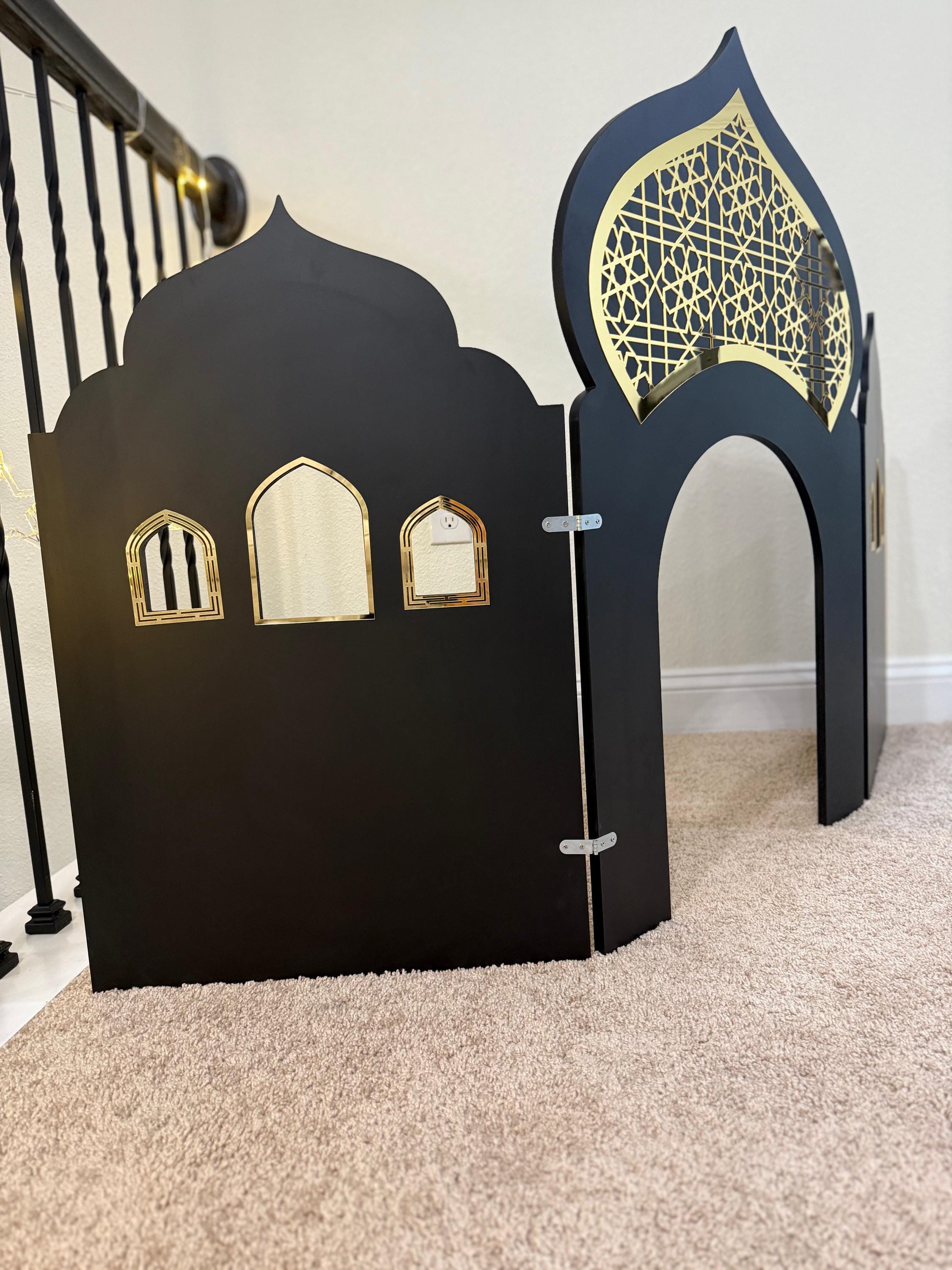 Wooden Masjid Design Panel/partition for Ramadan - Traditional Islamic ...