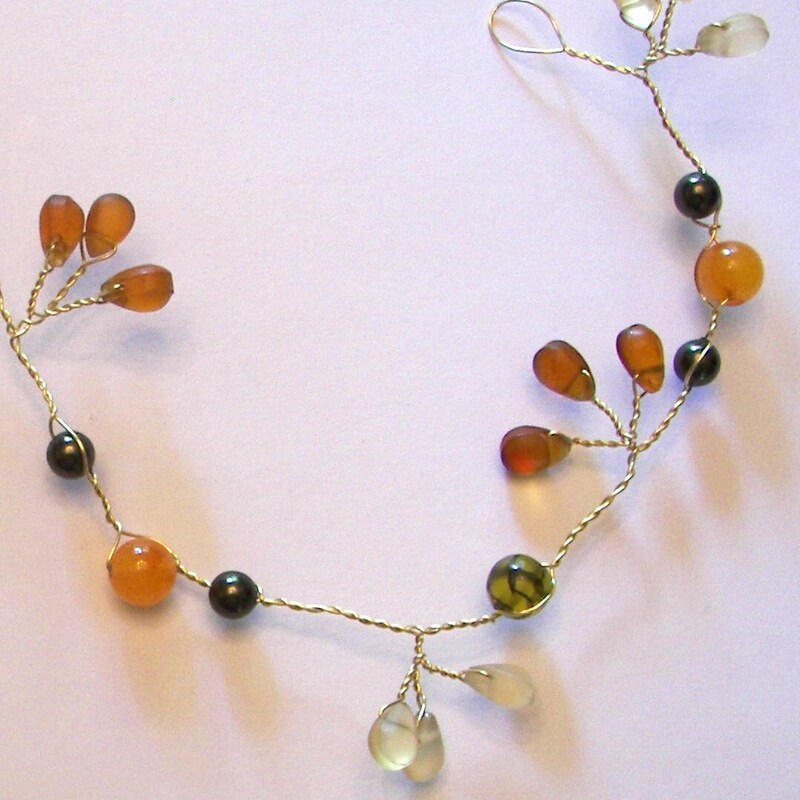 Teardrop Headpiece - Etsy