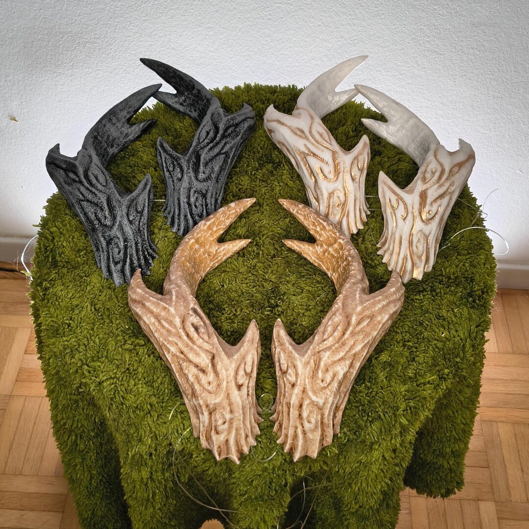 Tiéfidé - Demon/devil/tiefling/monster Horns for Costumes, Cosplay ...