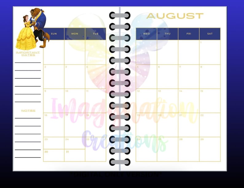 2026 Disney/pixar Themed Budget Planner (digital/printable) - Etsy