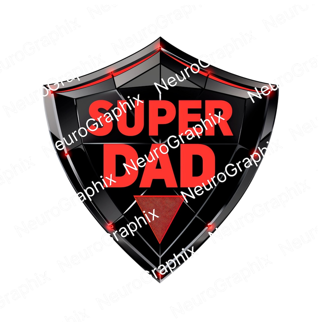 20 Superhero Dad Logo Collection Png/300dpi,digital Clipart, Watercolor ...