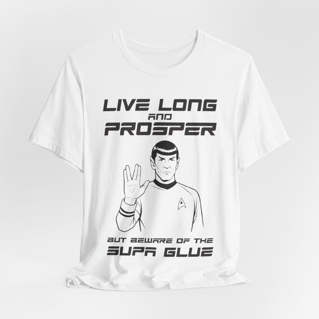 Funny Vulcan Salute T-shirt | Sci-fi Humor | Star Trek Tee - Etsy
