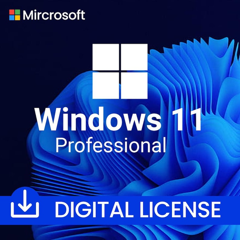 Windows 11 Pro Original License - Digital Delivery - Etsy