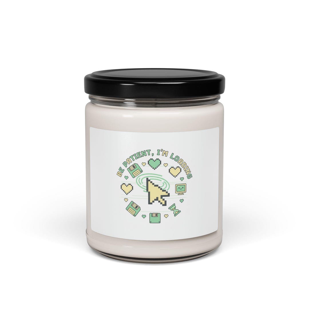 Pixel Cursor Nostalgia Candle, Soy Jar | Old Internet Aesthetic, 90s ...