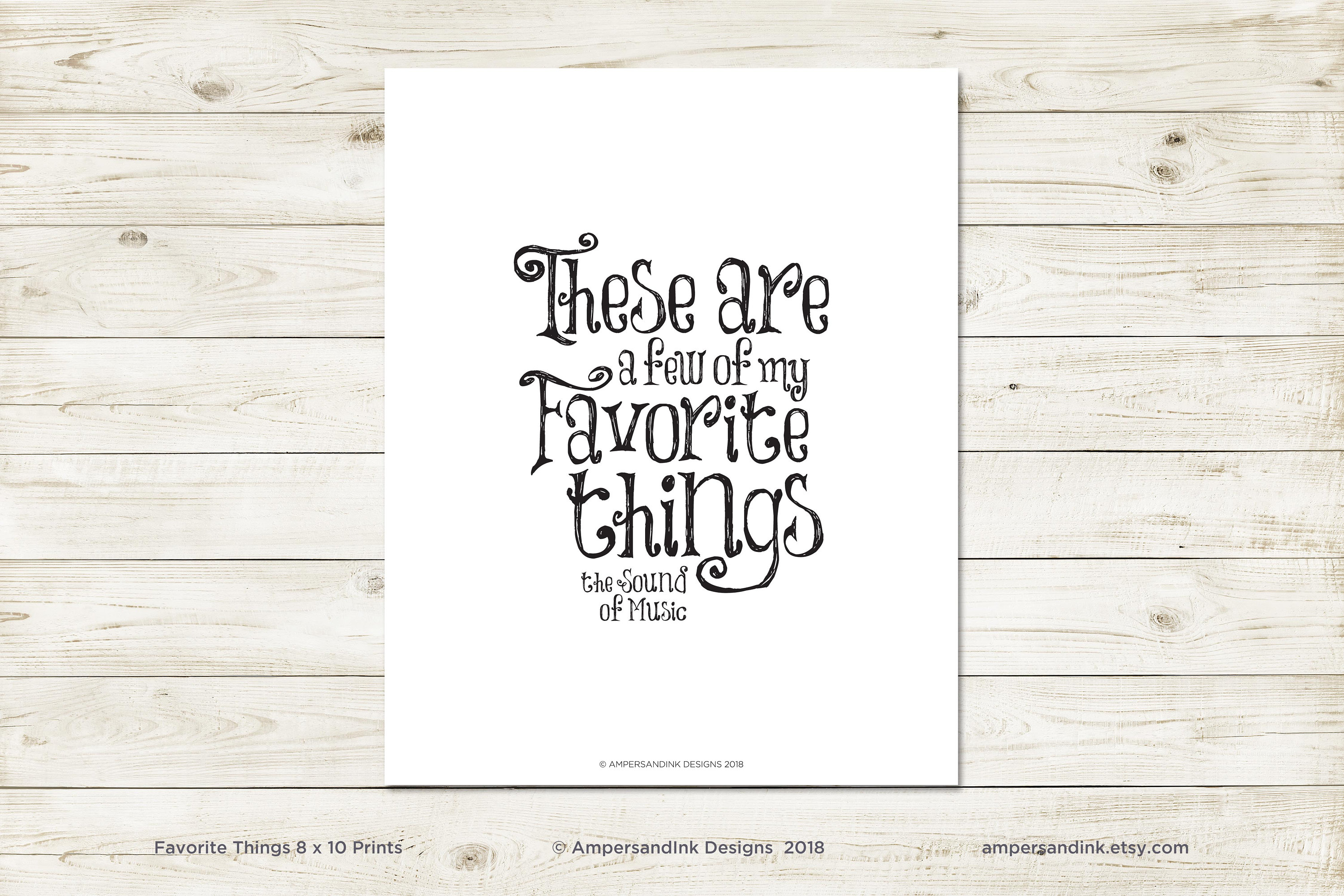 These Are a Few of My Favorite Things Sound of MusicFavorite | Etsy These Are a Few of My Favorite Things Sound of MusicFavorite | Etsy