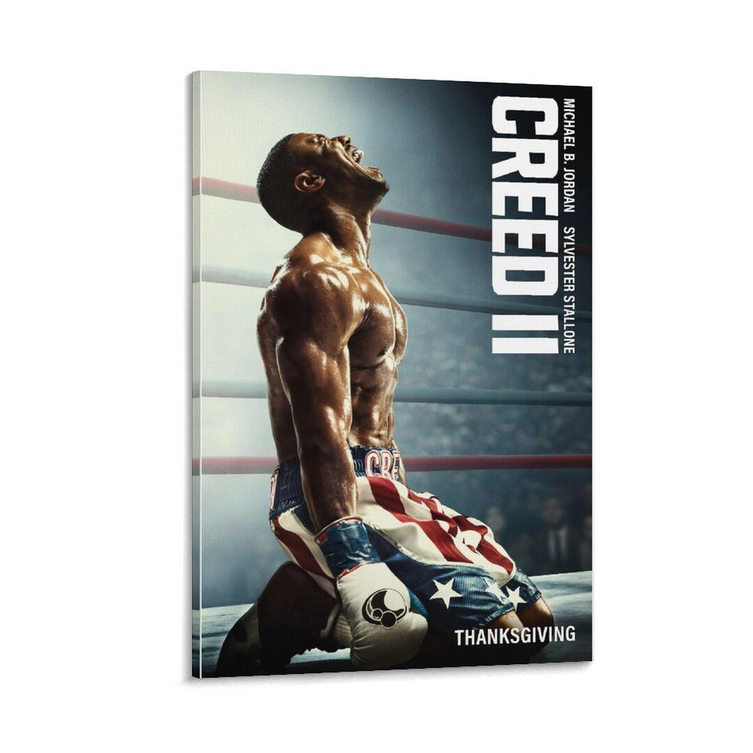 Movie Poster Creed II Roar Wall Art Picture Painting Poster Canvas ...