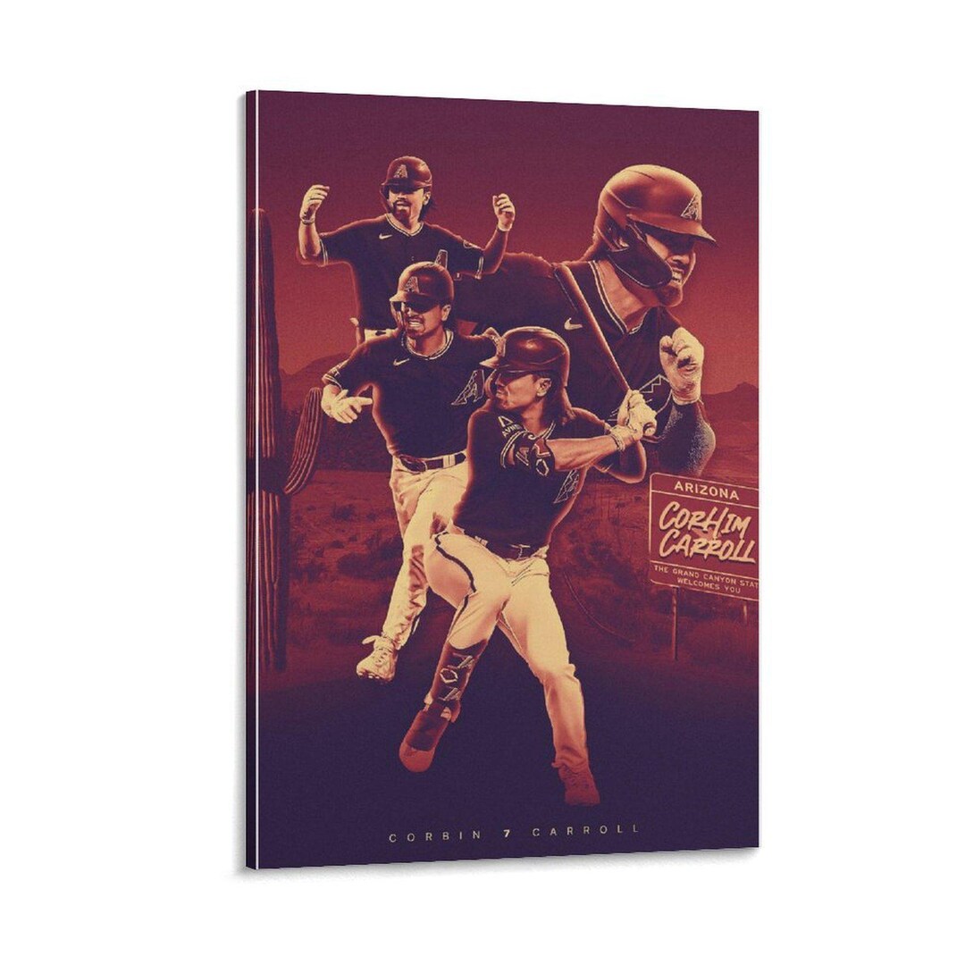 Corbin Carroll Baseball Poster Cool Wall Art Picture Painting Poster ...
