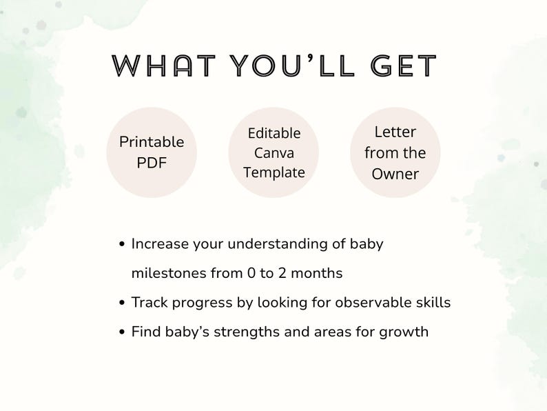 Baby Milestones 0–2 Months, Evidence-based Child Development Timeline ...