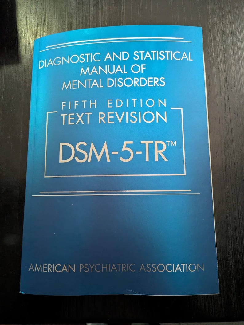 Diagnostic and Statistical Manual of Mental Disorders DSM 5 TR - Etsy