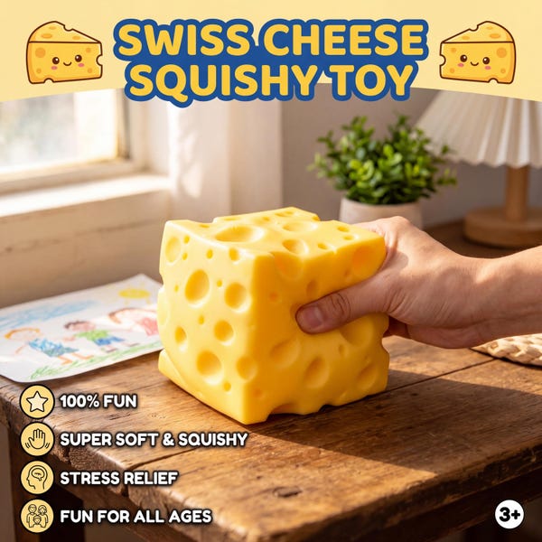 Cheese Squishy Toy - Etsy