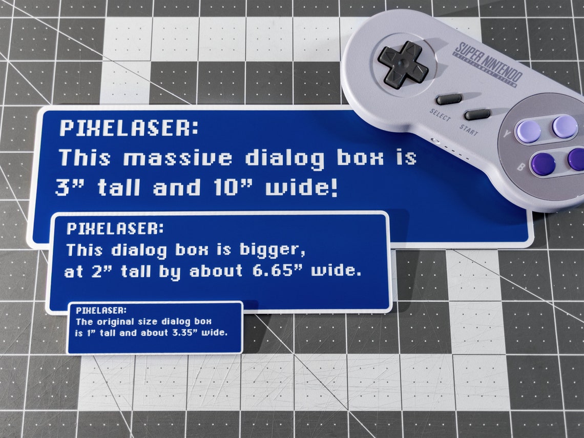 CUSTOM Final Fantasy VI Dialog Box - Etsy