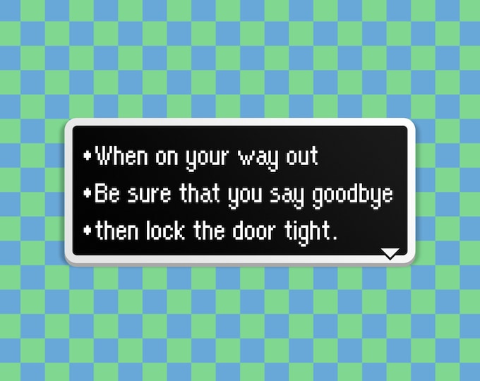 Everdred's Final Haiku Earthbound Dialog Box - Etsy