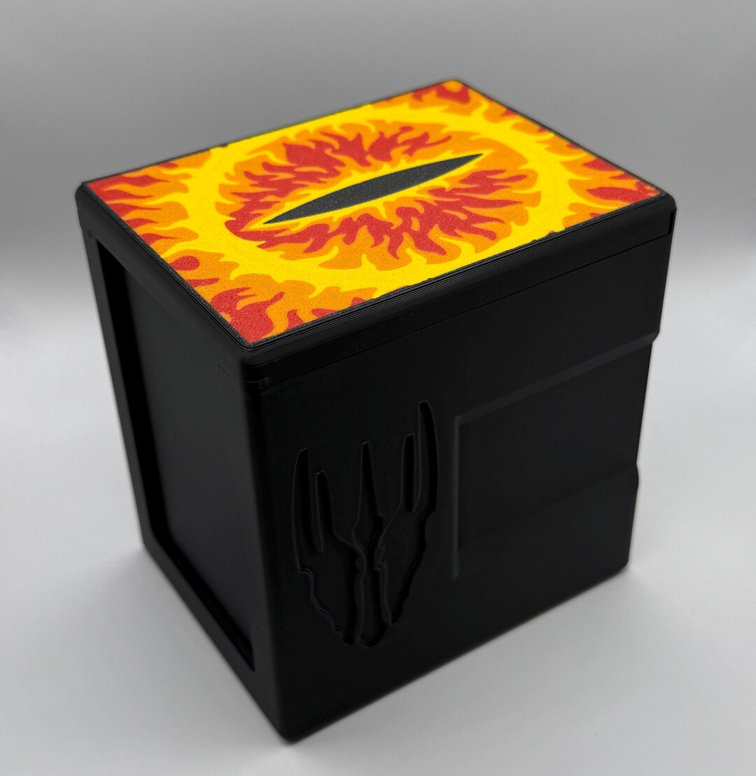 Commander Deck Box - Sauron / Mordor - Etsy