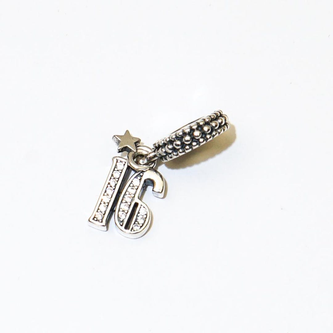 Pandora 16 Years of Love Charmpendant S925 Ale - Etsy