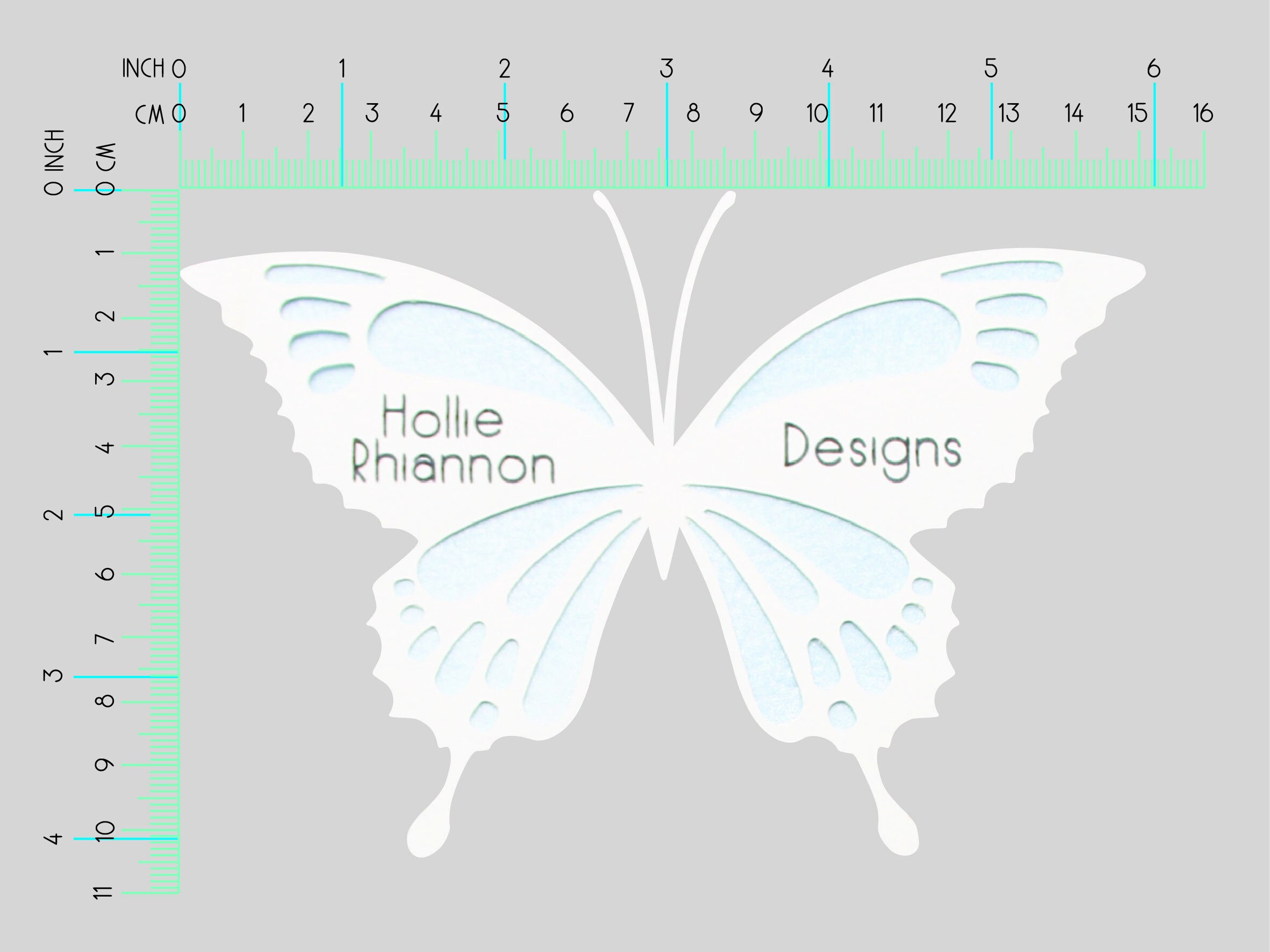 Butterfly Place Card 10 pcs Design 4 Glass Edger Handmade Wedding Event ...
