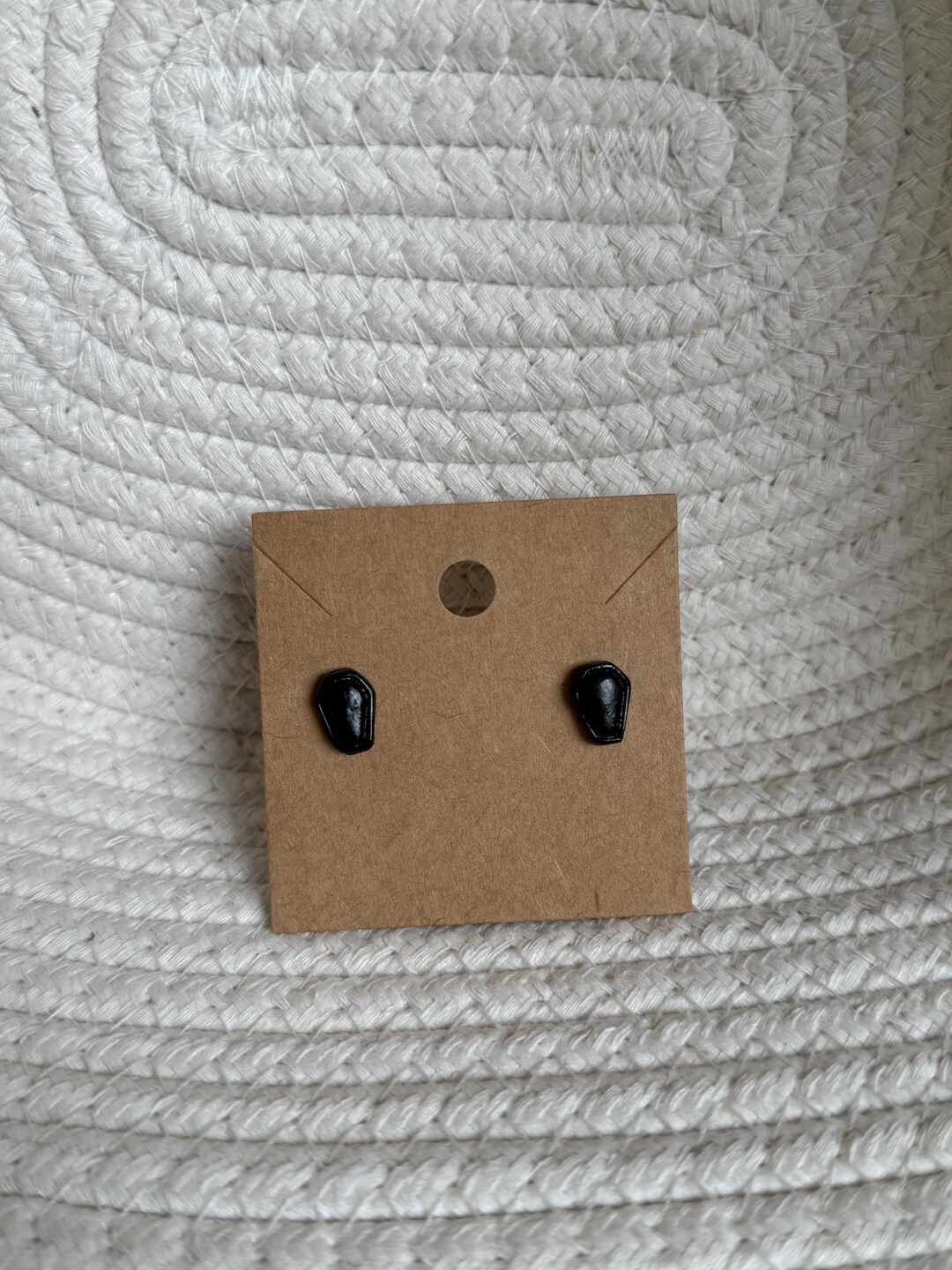 Scary Coffin Stud Earrings - Etsy